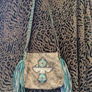 Bags | Broken Barrier Leather Purse | Poshmark